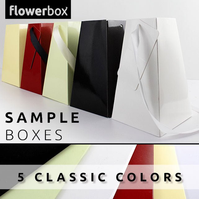 FlowerBox Recyclable Paper Vases for Florists, Grocery Stores, Wedding